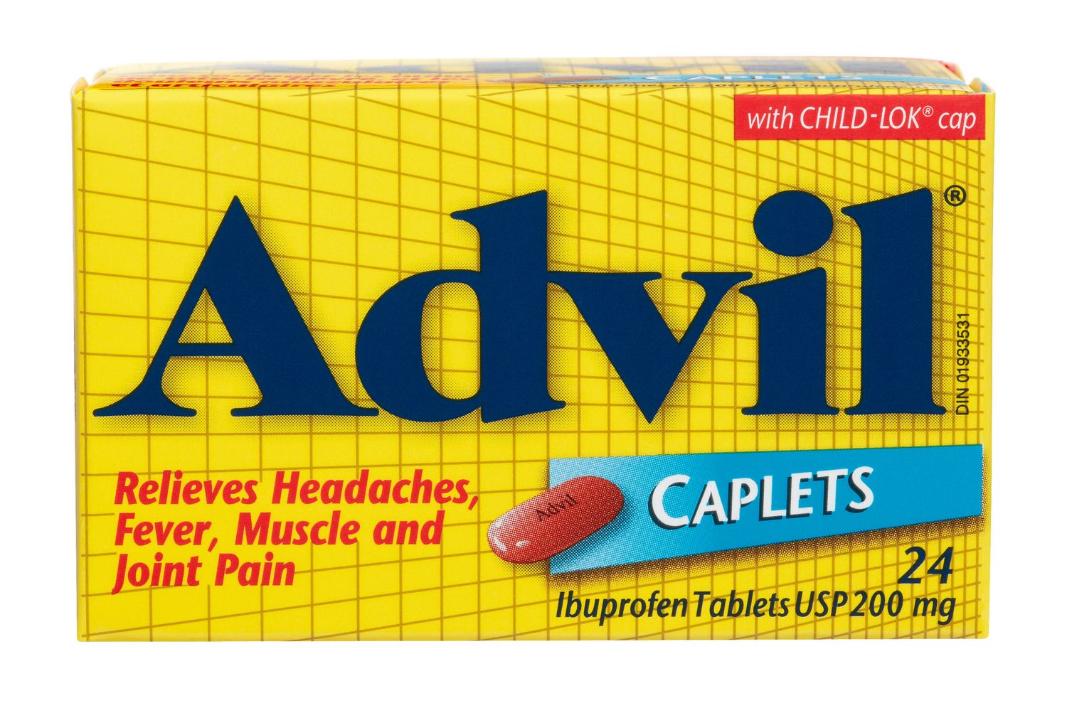 Advil 200MG Caplet - 24